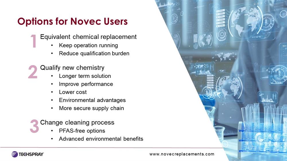 3M Novec Replacements Webinar | Techspray - Asia / Australia