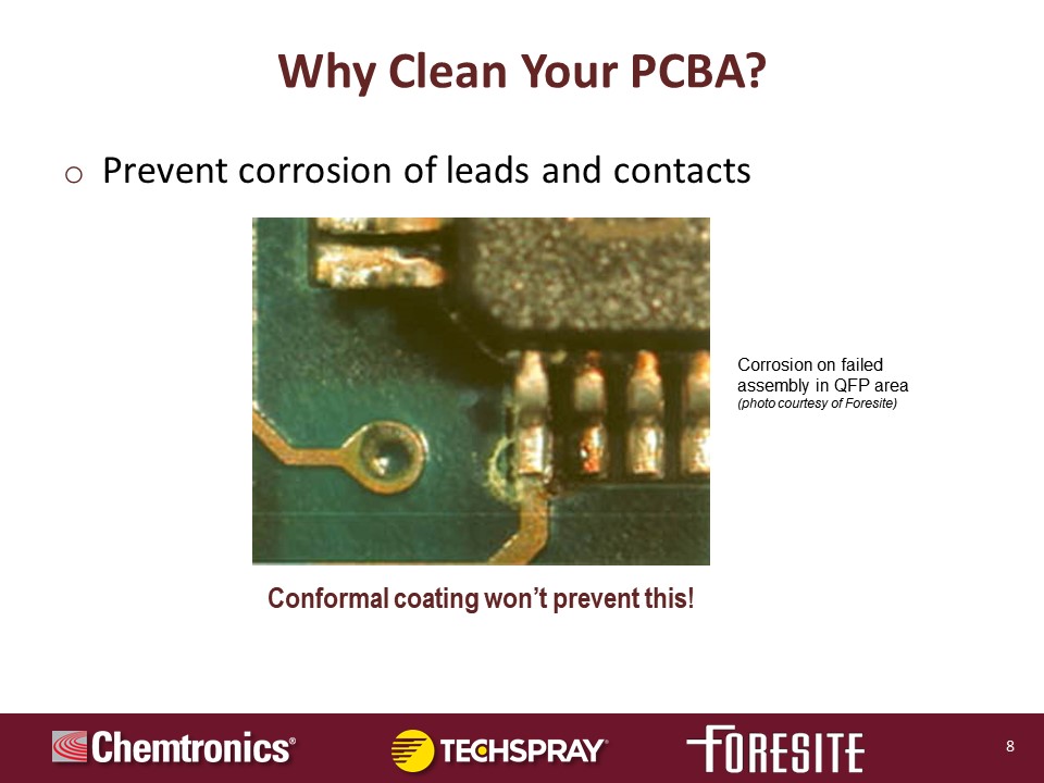Webinar: PCBA Cleaning Defects – Product or Process? | Techspray - Asia ...